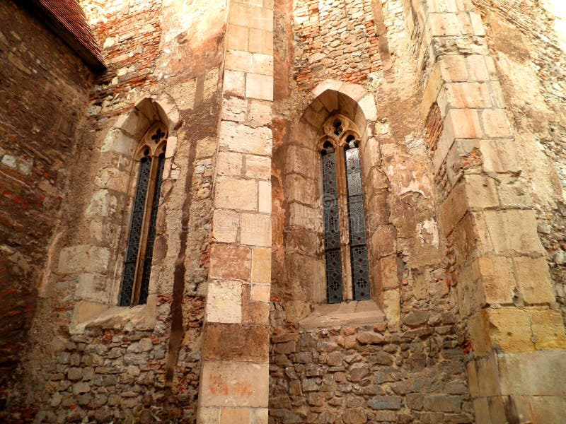 Medieval Stone Architecture Stock Photo - Image of beautiful, detail ...