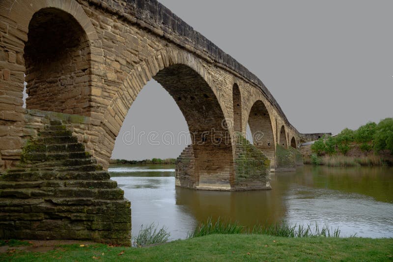 Medieval stone bridge stock image. Image of medieval - 118017925