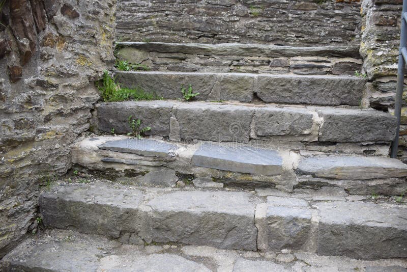 Medieval stone stairway stock photo. Image of still - 245470946