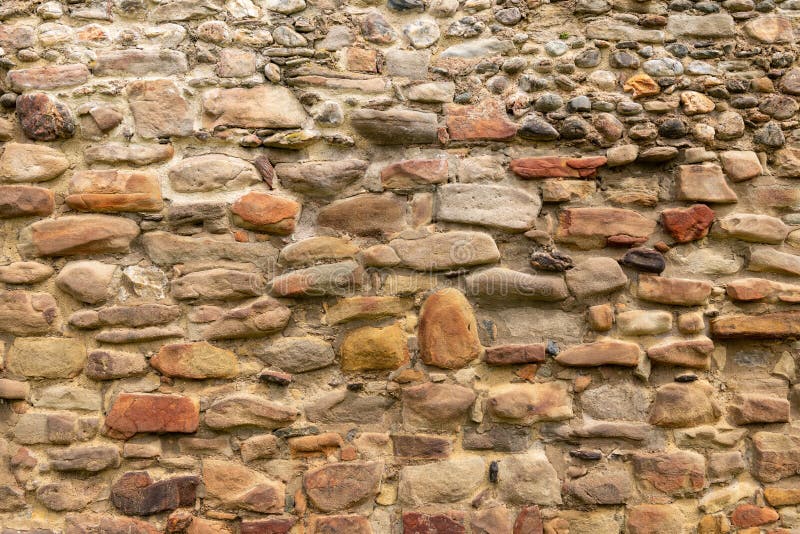 Medieval Stone Wall Texture Stock Photo - Image of pattern, grungy ...