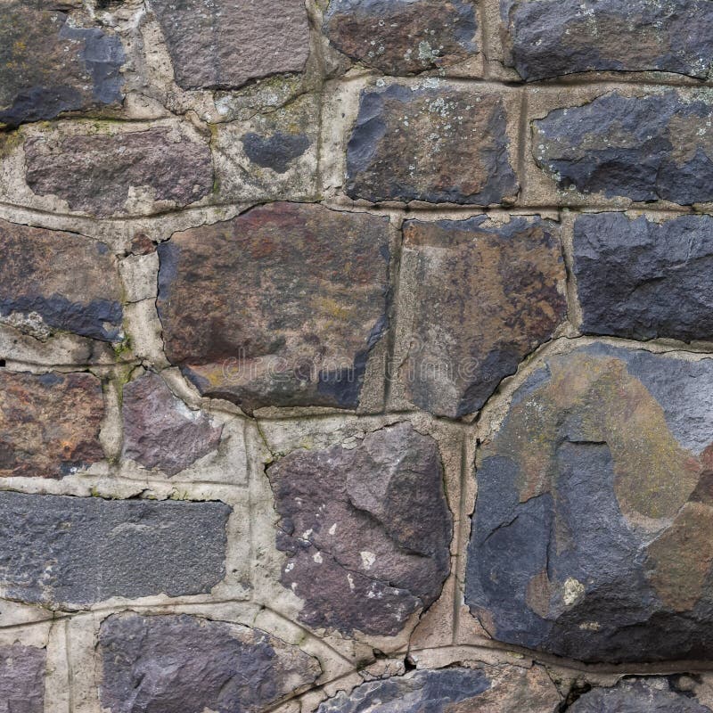 Medieval stone wall stock photo. Image of rugged, urban - 271768146