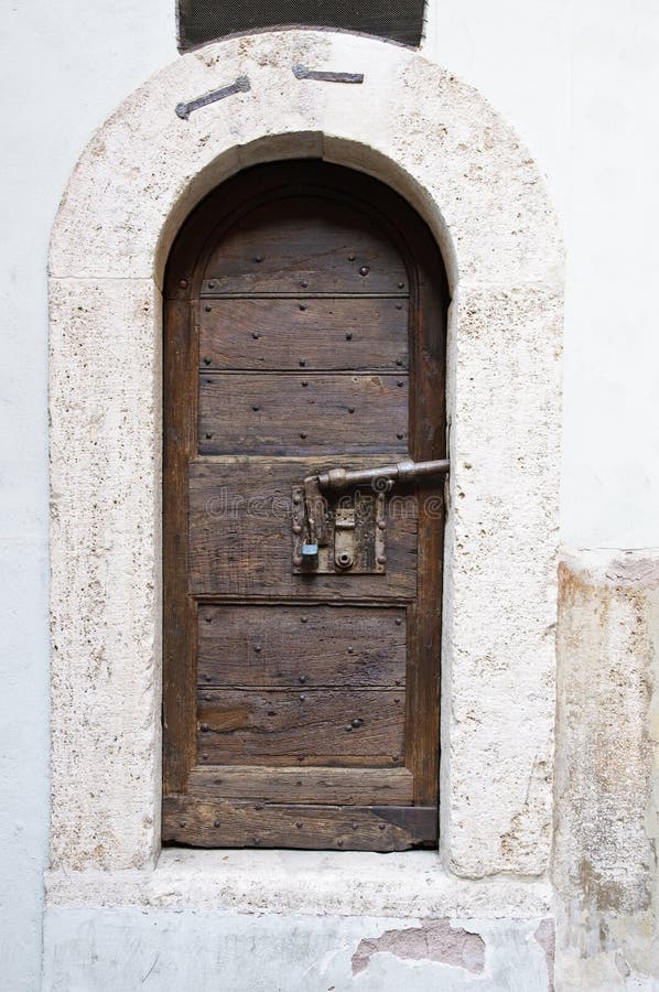 Medieval style door stock photo. Image of facade, ornate - 12000206