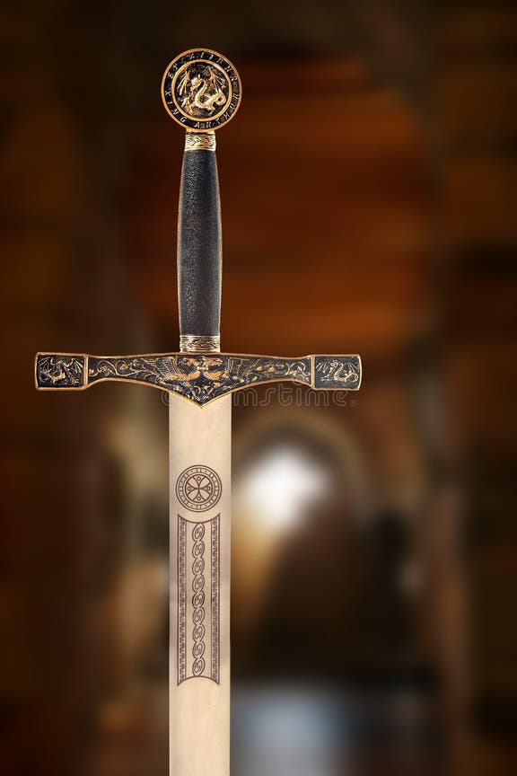 Medieval sword stock image. Image of bronze, sharp, classical - 10430087