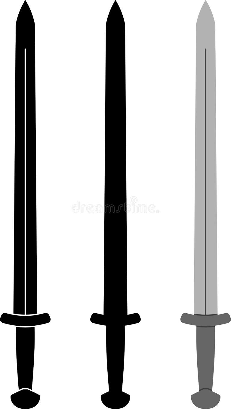 Sword Stencil Stock Illustrations – 385 Sword Stencil Stock ...