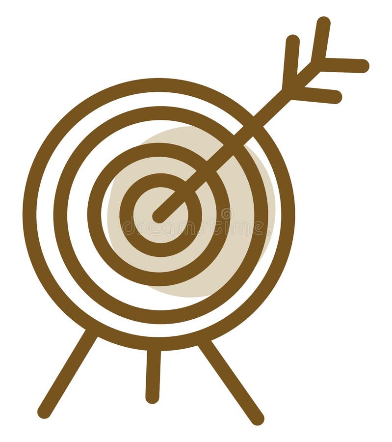 Medieval Target Shoot, Icon Stock Vector - Illustration of equipment ...