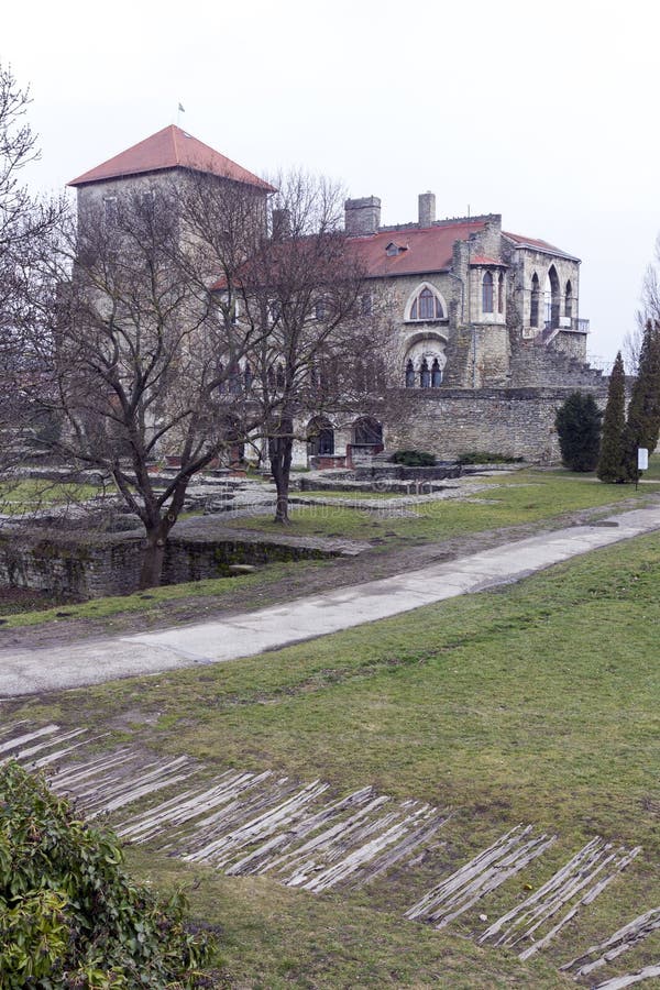 Tata Castle stock photo. Image of kingdom, castle, hungarian - 110050656