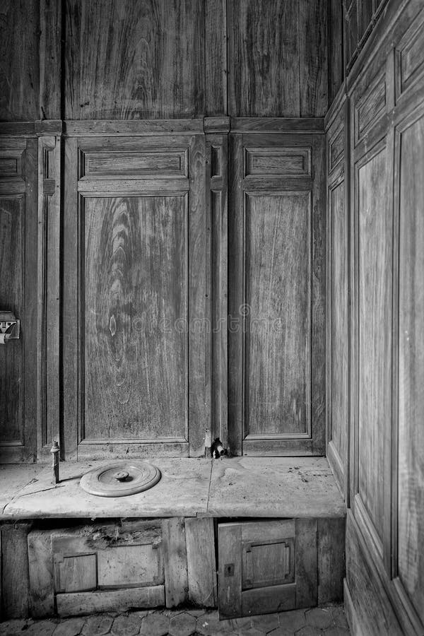 Medieval Toilet of an Opulent House Stock Image - Image of home, wall ...
