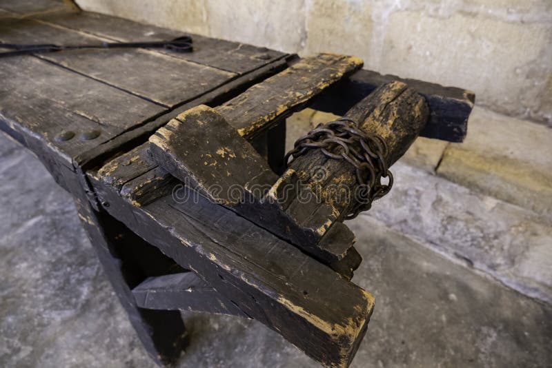 Medieval torture rack stock photo. Image of horizontal - 252240678