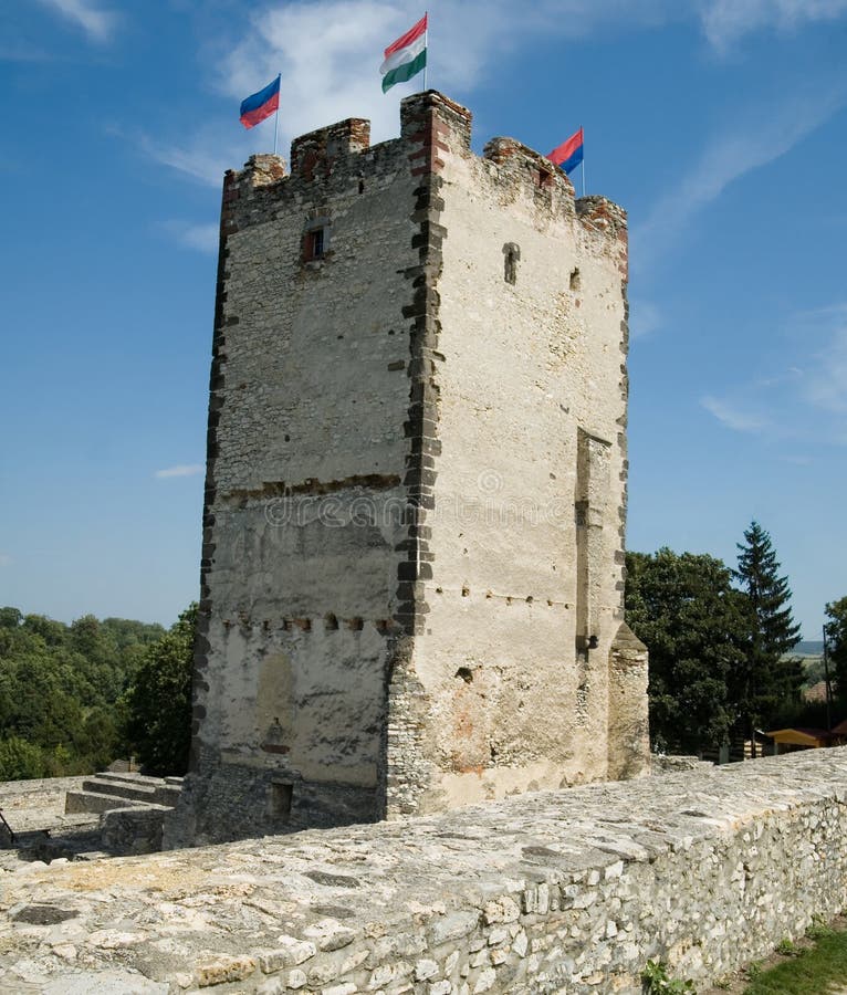 Medieval Tower stock photo. Image of monument, tower, castle - 1257924