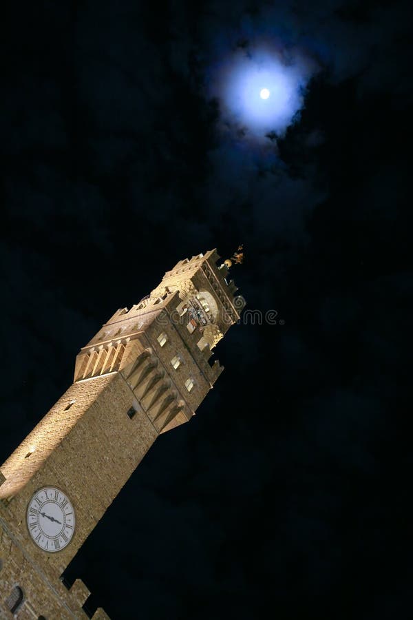 Medieval Tower At Night Picture. Image: 18106426