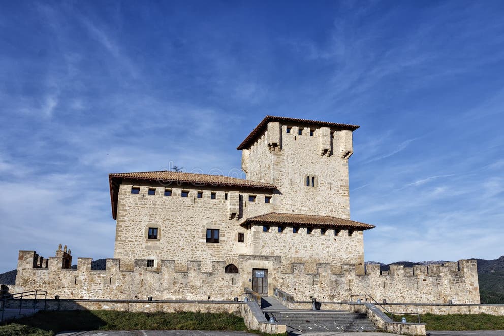 In basque country stock image. Image of fortress, landmark - 140669623