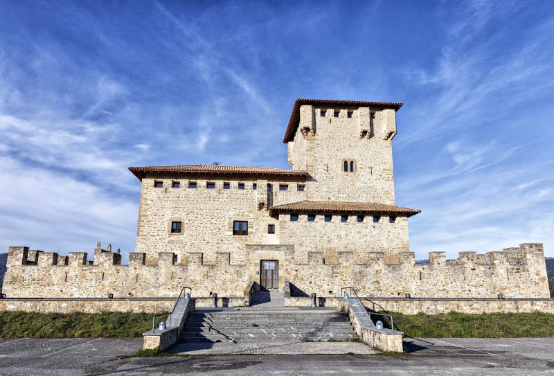 In basque country stock image. Image of alava, mansion - 140669655