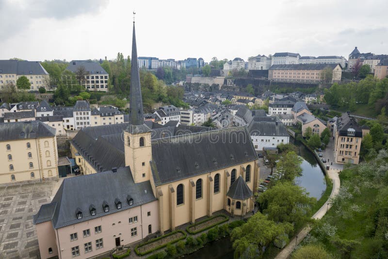 Medieval Town in Springtime Stock Photo - Image of building, city: 66885934