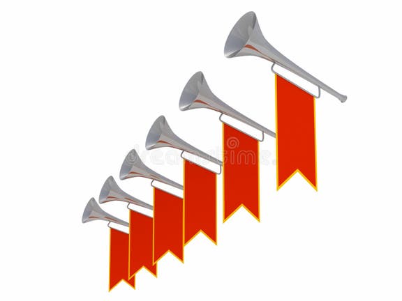 Announcement Trumpets Stock Illustrations – 146 Announcement Trumpets ...