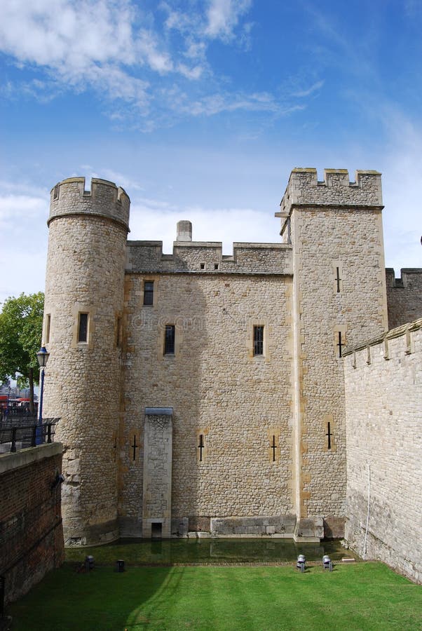 Medieval Turrets at Tower of London Stock Photo - Image of ancient ...