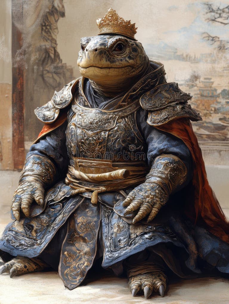 King Turtle Stock Illustrations – 366 King Turtle Stock Illustrations ...