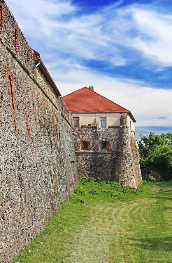 Medieval Fortification Walls Muri, Vinnytsia, Ukraine Stock Image ...