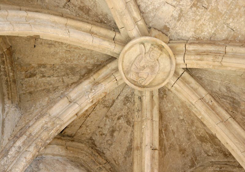 Medieval Vault, Erice, from Above Stock Image - Image of landscape ...