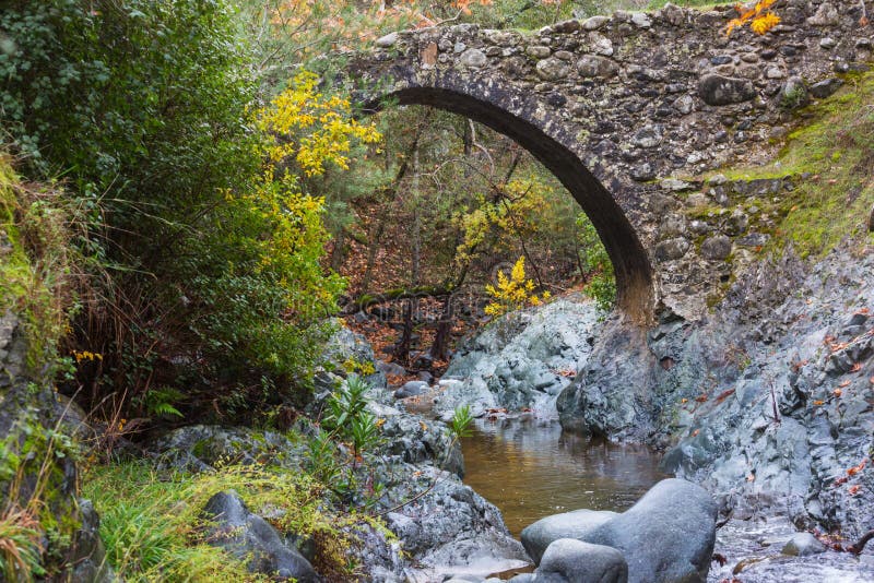 Bridge on Cyprus stock image. Image of architecture, beauty - 64624145