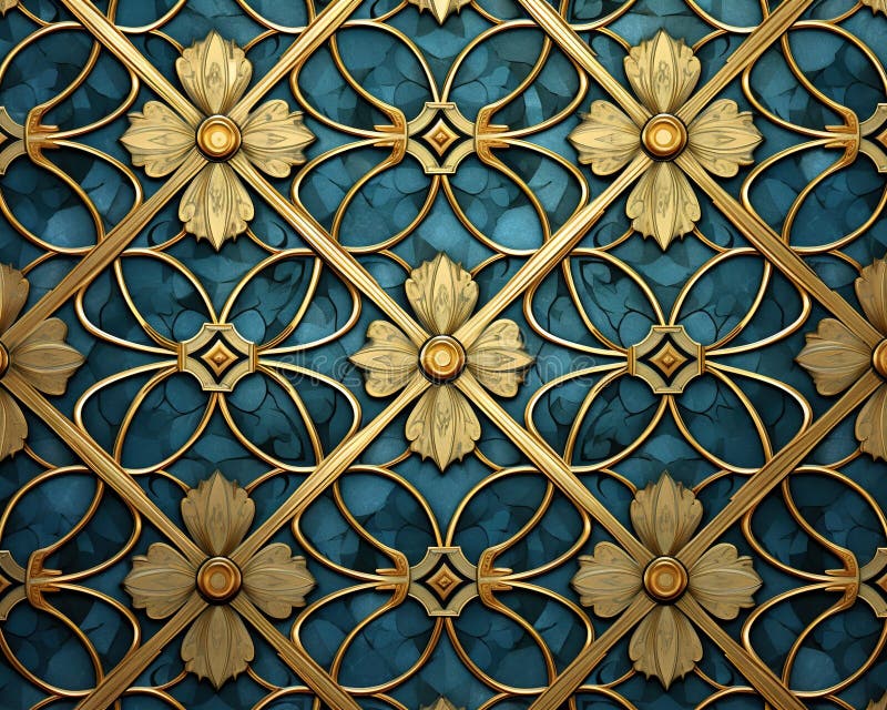 Medieval Vibe Geometry Pattern is a Geometric Seamless Pattern. Stock ...