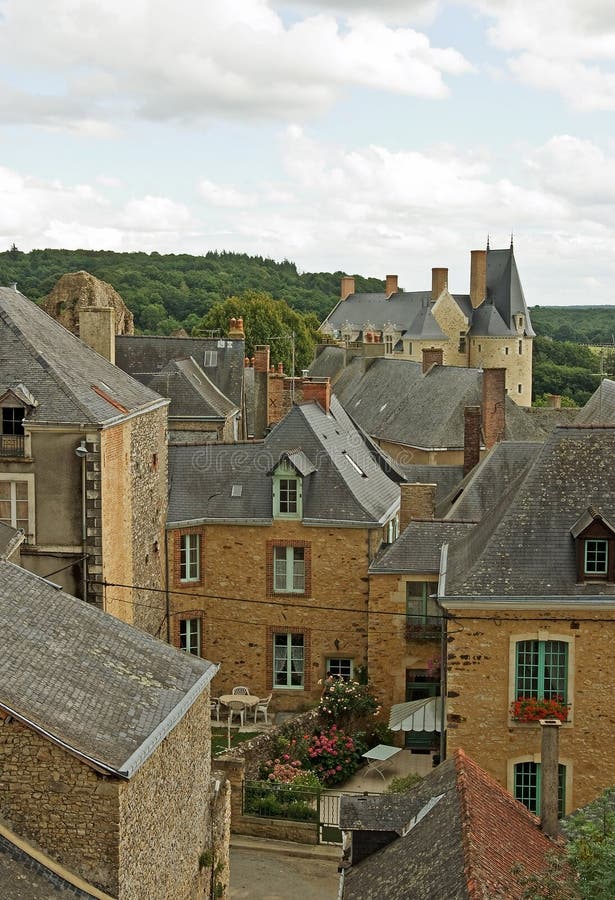 Medieval village stock image. Image of historic, medieval - 6096125