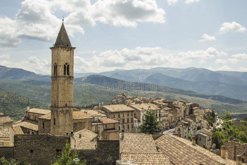 227 Pacentro Medieval Village Abruzzo Italy Stock Photos - Free ...