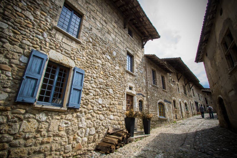Perouges stock photo. Image of stone, perouges, villages - 79123220