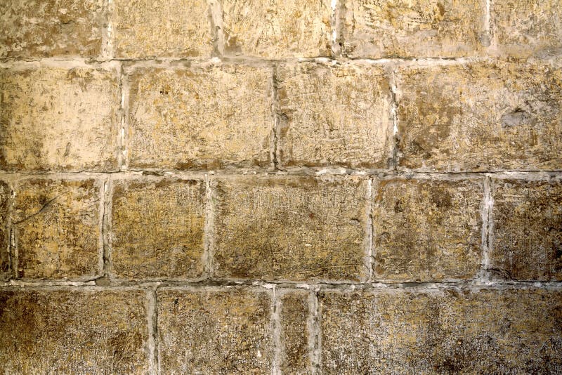 Medieval Wall Background in Malta Stock Photo - Image of dirty, aging ...