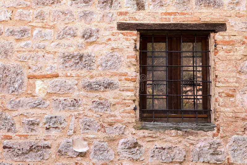 Medieval wall window stock image. Image of close, pattern - 107577837