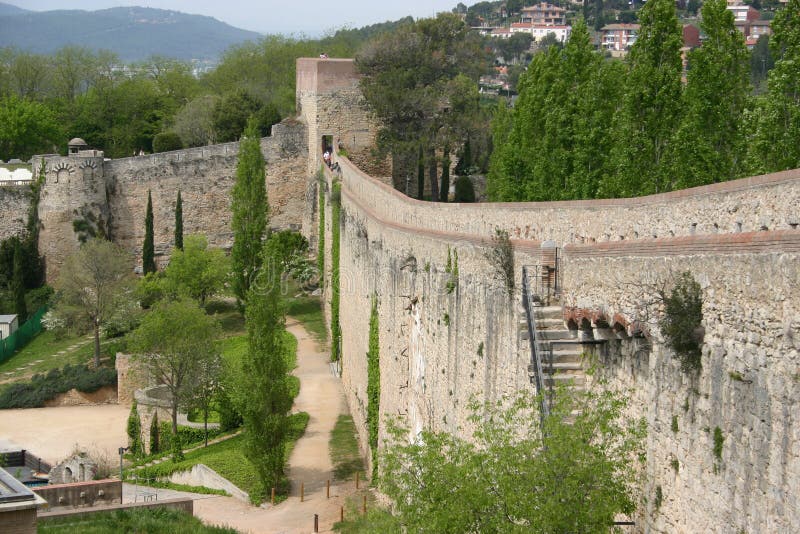 Medieval Walls stock image. Image of barricade, medieval - 682537