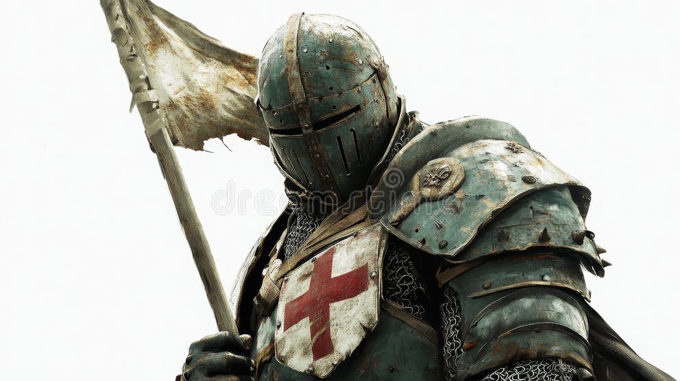 Medieval Warfare and the Code of Chivalry are Symbolized by an Armored ...