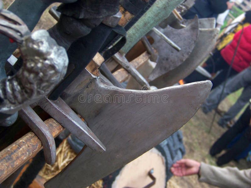 Medieval weapons stock image. Image of knightly, blade - 61089879