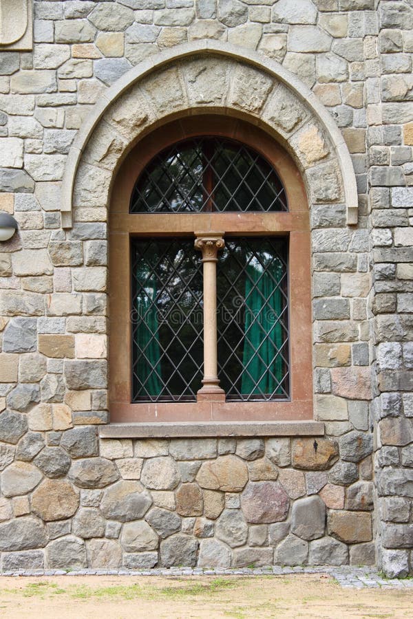 Medieval window stock photo. Image of decoration, downtown - 30635836