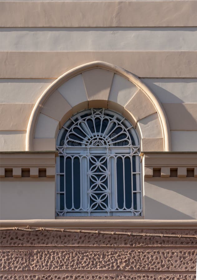 Medieval window with arch stock image. Image of history - 164891553