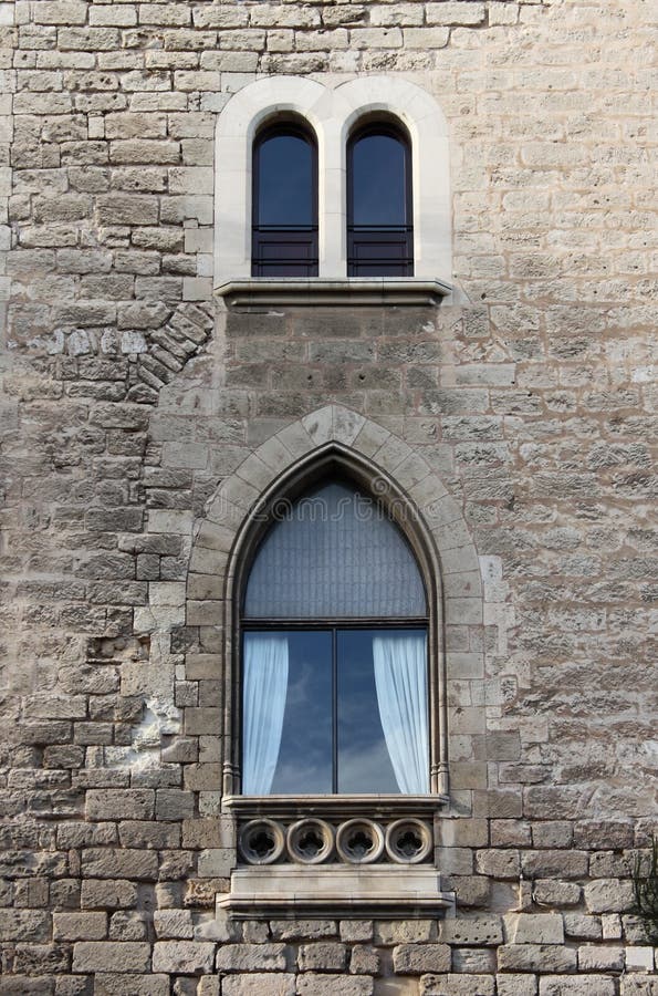 Medieval window stock photo. Image of architecture, decoration - 45888952