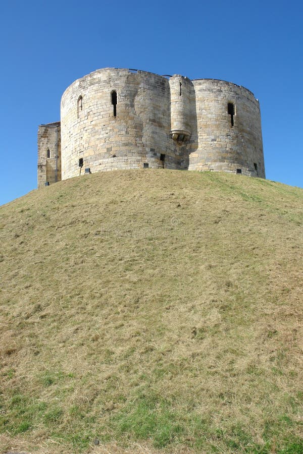 York Castle Fortified Complex in the City of York, England Stock Photo ...