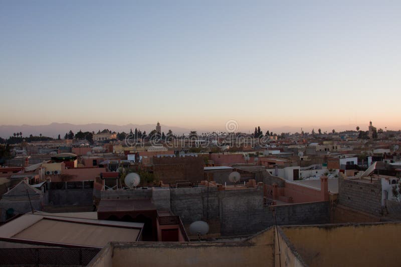 Medina Sunset stock photo. Image of africa, morocco, medina - 66026184