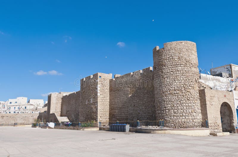 Medina Wall at Safi, Morocco Stock Image - Image of landmark, morocco ...
