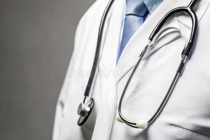 Medisch Symbool - Arts Met Stethoscoop Stock Foto - Image of ...