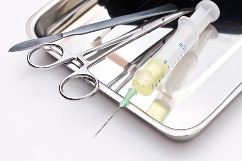 Medische instrumenten stock afbeelding. Image of chirurgisch - 13758345