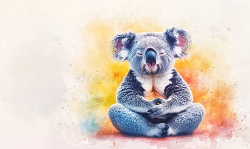Meditating Koala Stock Photos - Free & Royalty-Free Stock Photos from ...