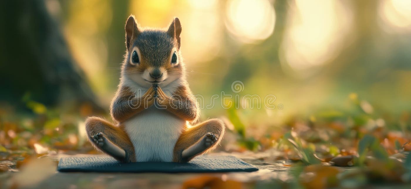 Squirrel Meditating Stock Photos - Free & Royalty-Free Stock Photos from Dreamstime