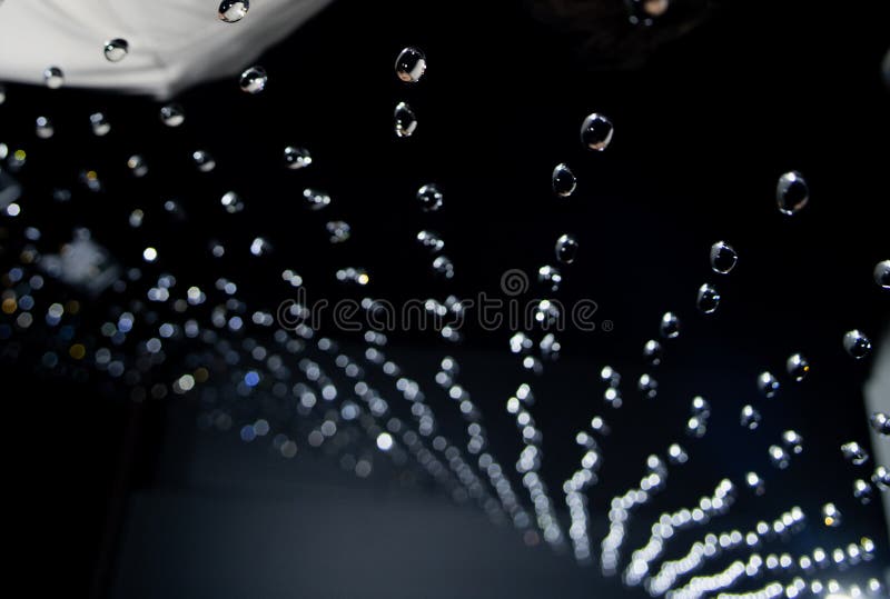 Meditating Water Droplets Floating in the Air Stock Photo - Image of ...