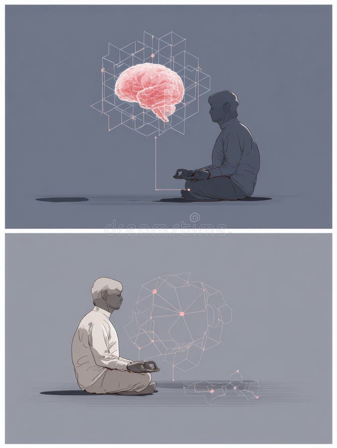 Meditation Effects on the Brain Showcased through a before and after ...