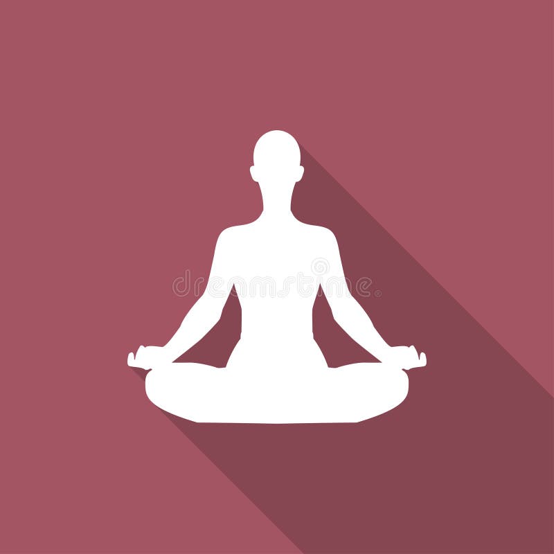 Meditation Shadow Stock Illustrations – 2,607 Meditation Shadow Stock ...