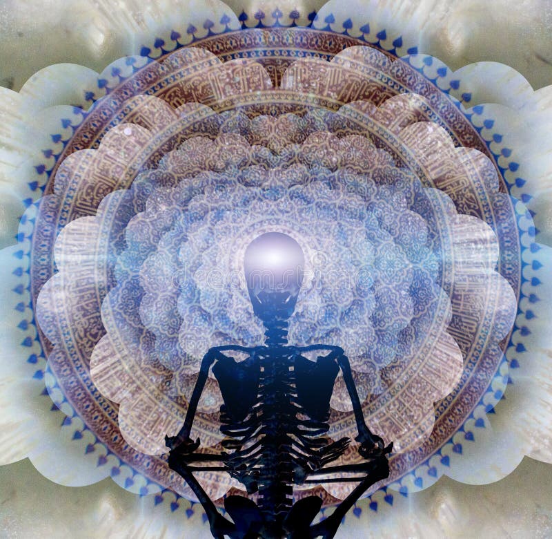 Meditation Skeleton Stock Illustrations – 372 Meditation Skeleton Stock ...