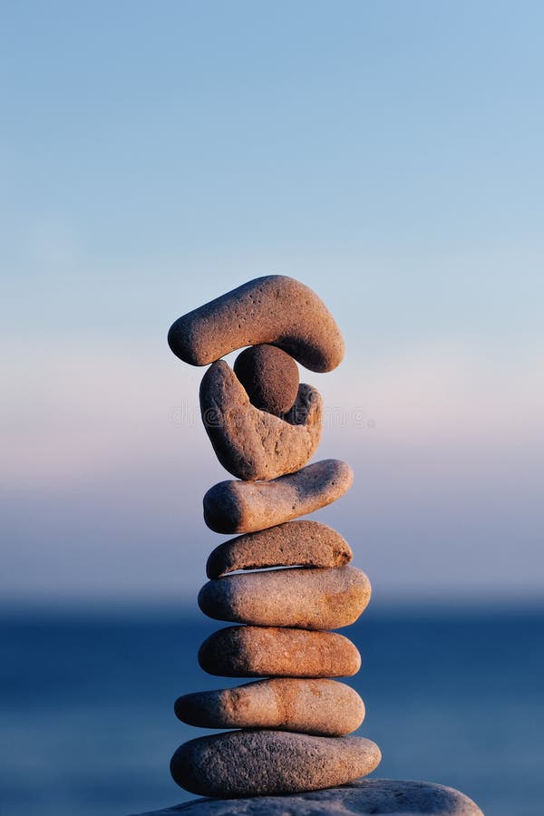 Meditation stones stock image. Image of heap, nature - 22089253