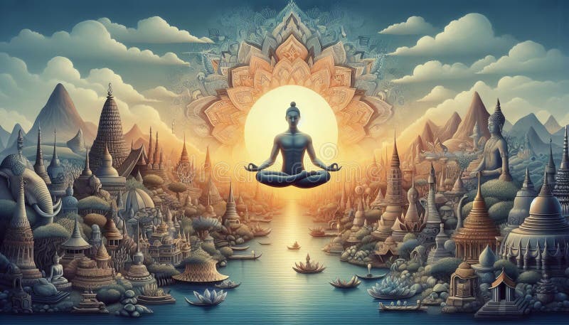 Meditation Techniques Various Methods for Training Attention Stock ...