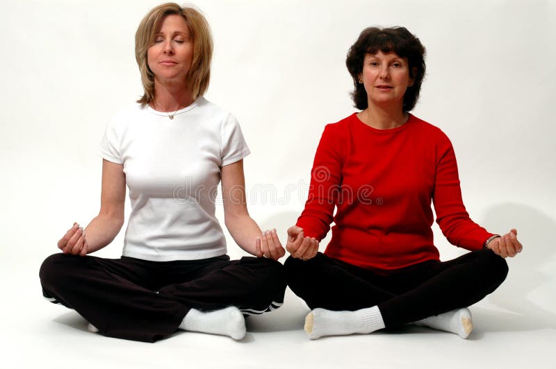 Meditation time stock image. Image of lady, demonstrate - 714315
