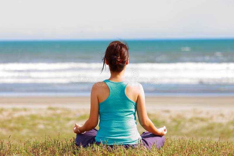 Meditation stock photo. Image of fitness, head, meditation - 44618500